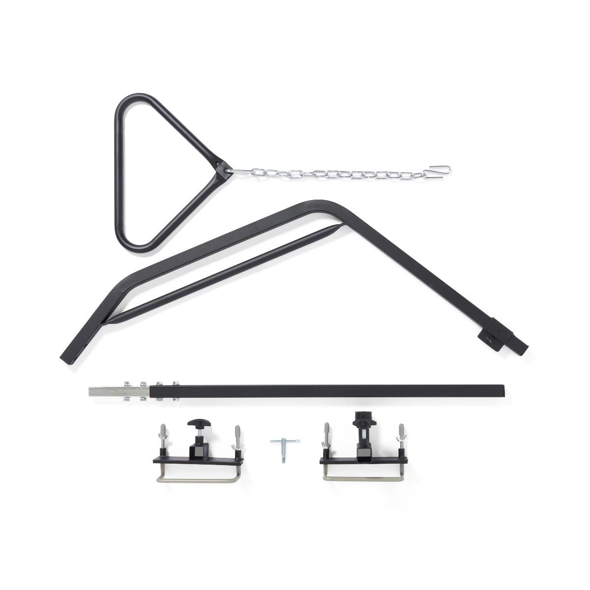 Offset Trapeze Bar and Optional Base – Express Hospital Beds